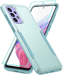 Amazon.com: for Samsung A53 5G Case, Galaxy A53 5G Case with Screen Protector,Full Body ...