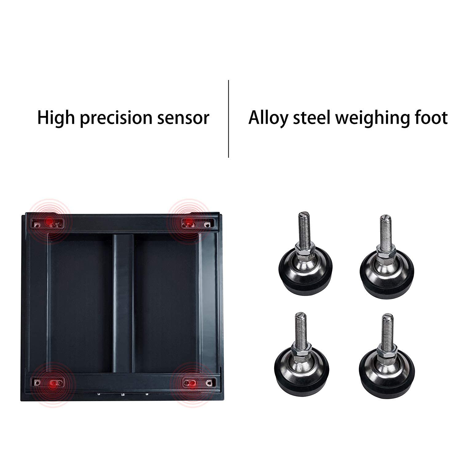 Buy PEC Industrial Floor Scale, Accurate Digital Warehouse Pallet ...