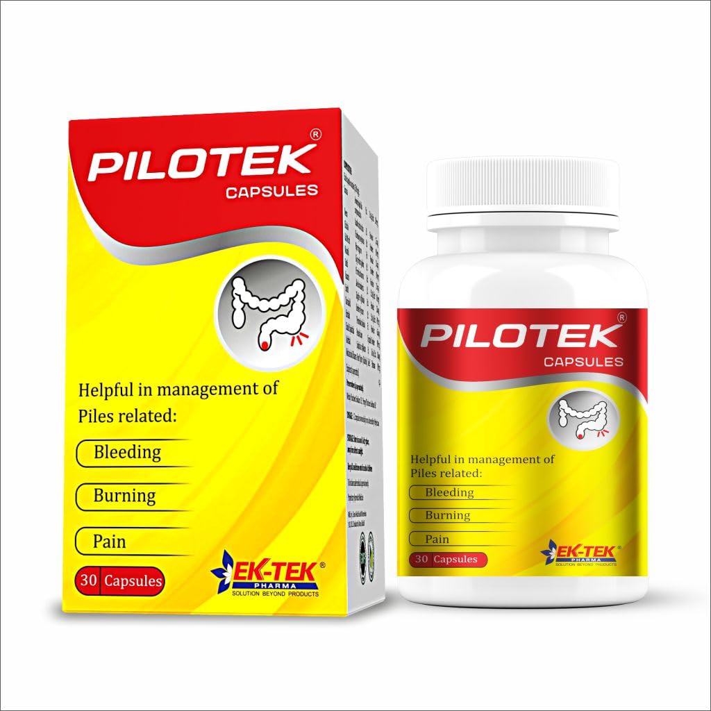 Buy Ektek Pilotek Capsules| Fast Relieve In Bleeding, Burning & Pain ...