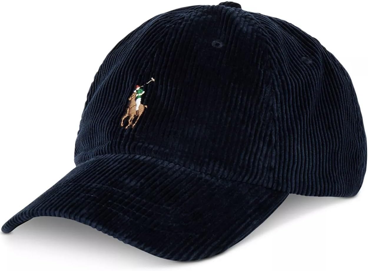 POLO RALPH LAUREN Men's Corduroy Ball Cap (US, Alpha, One Size, Hunter ...