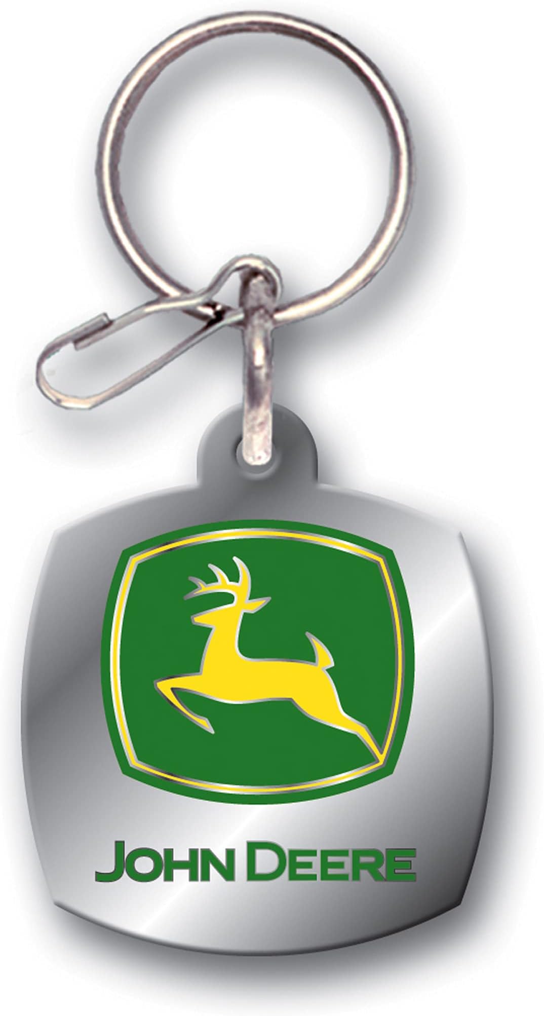 Amazon.com: Plasticolor 004173R01 John Deere Logo Enamel Keychain ...