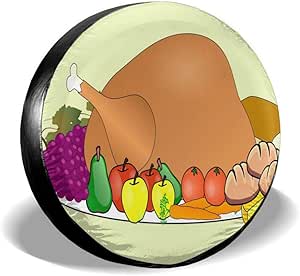 Amazon.com: A Chicken Leg Universal Tire Covers Waterproof Tire Sun ...