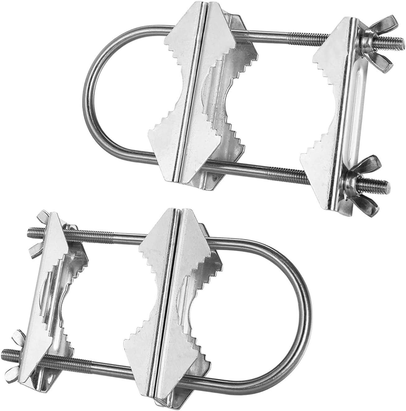 Amazon.com: UngSung Double Antenna Mast to Mast Clamp Kit Anti-Rust ...