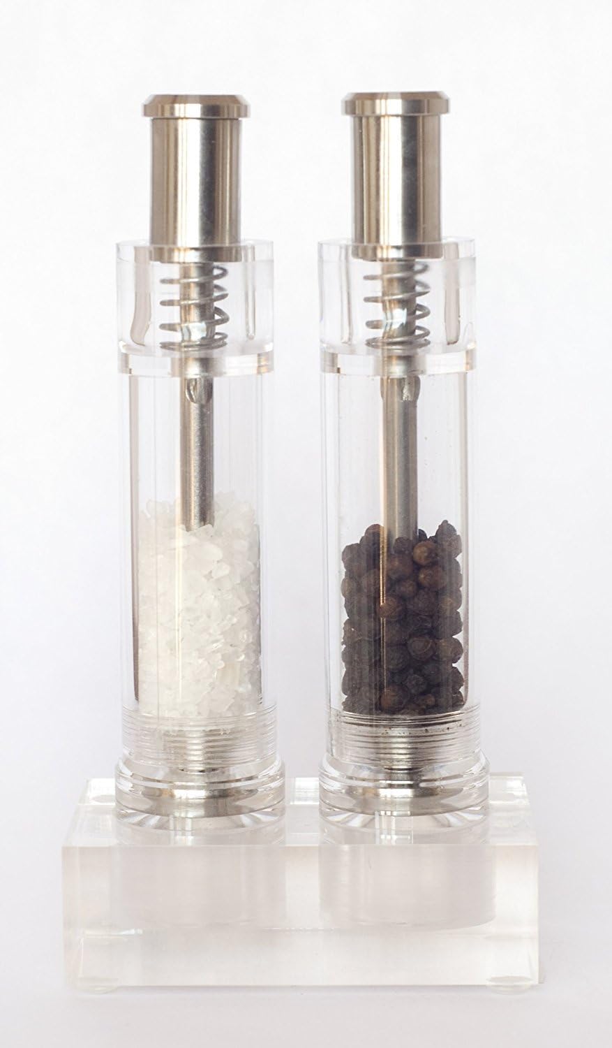 Amazon.com: Kikkerland One Handed Pepper Grinder, Assorted Colors ...