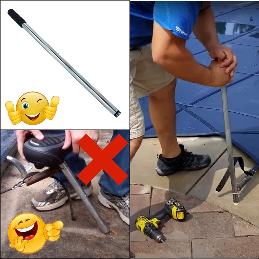 Snapklik.com : Scottchen PRO Pool Cover Tool Swimming Pool Rod 26-1 ...