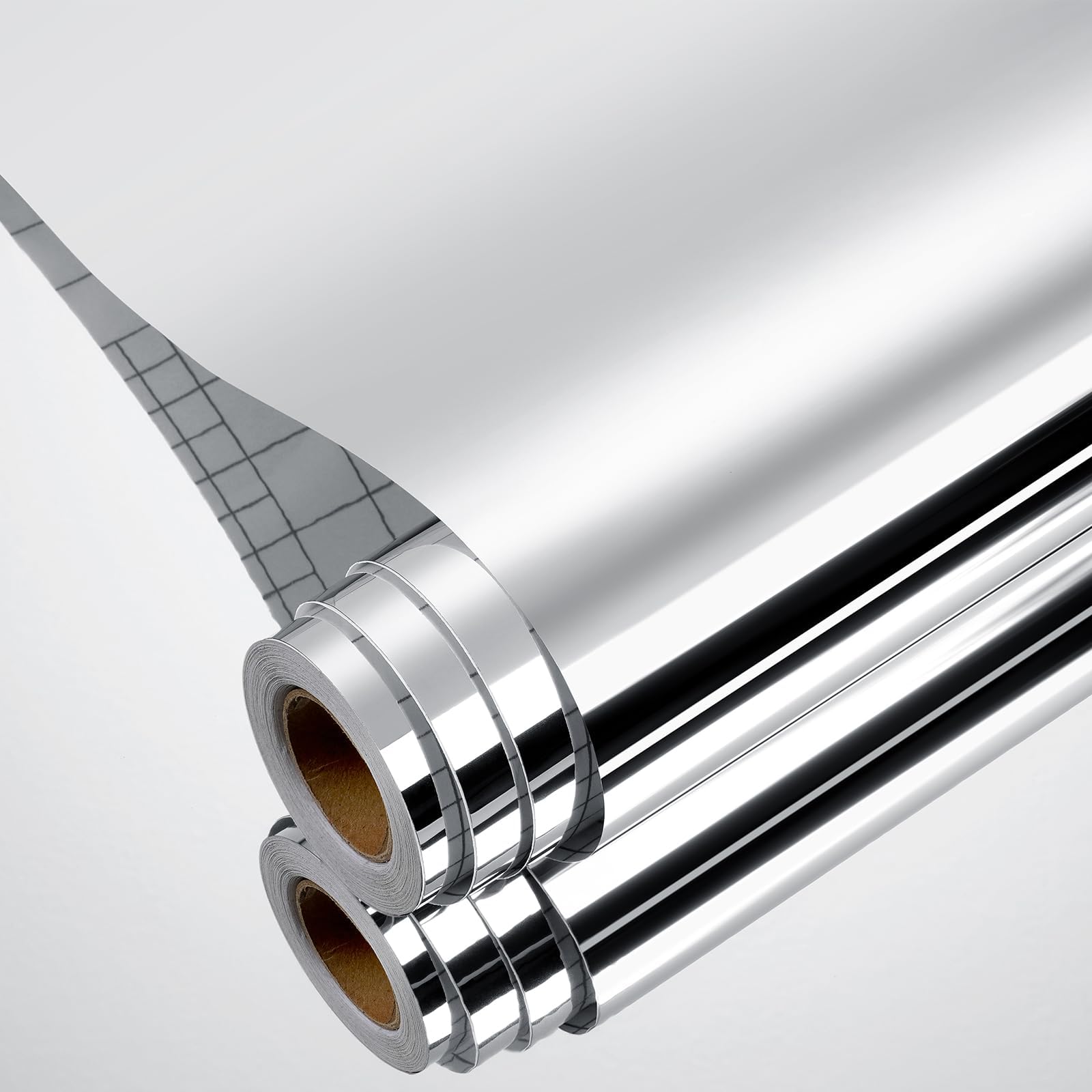 Amazon.com: Yenhome Mirror Stickers for Walls 17.7"X118" Peel and Stick ...