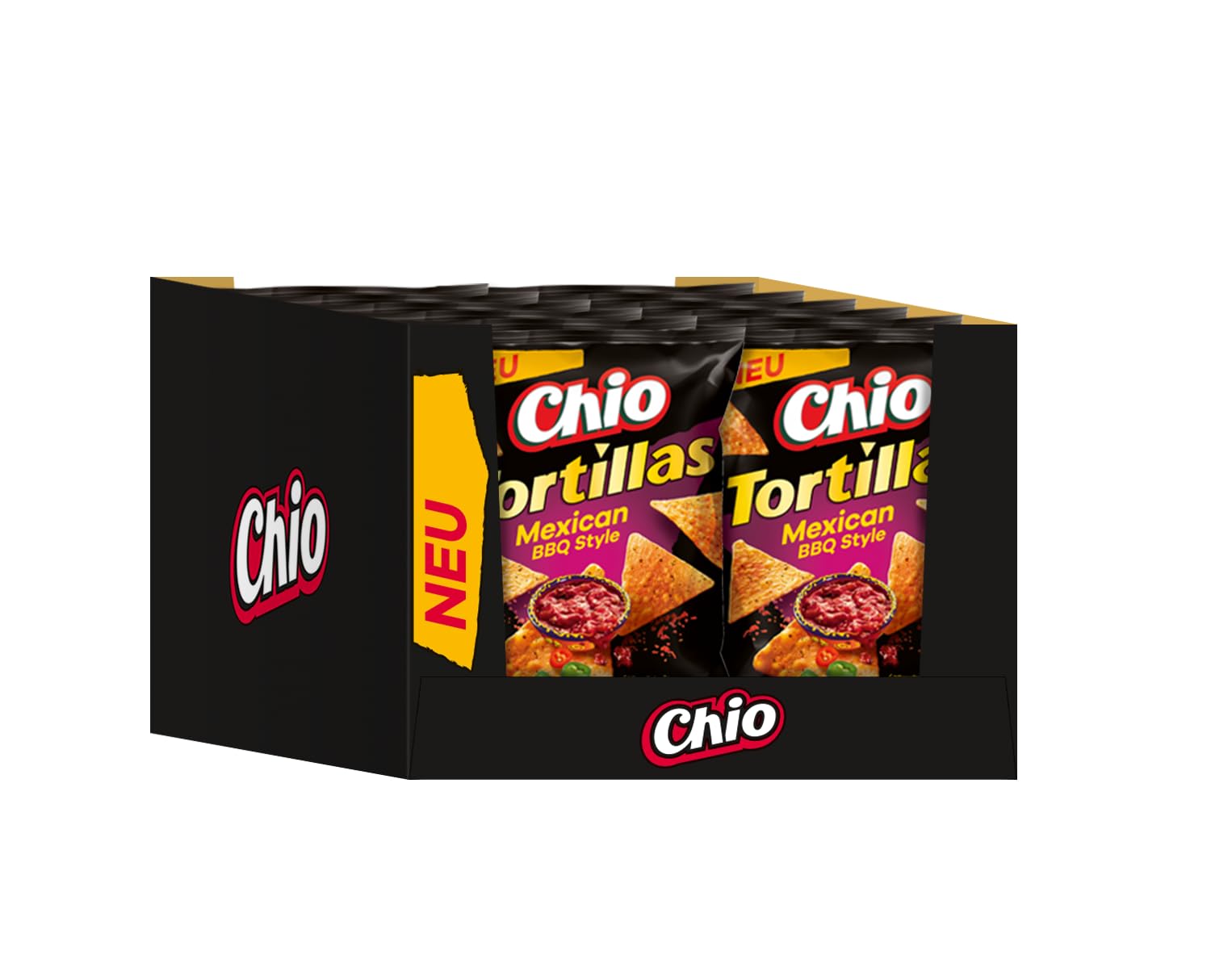 Chio Tortillas Mexican BBQ Style 110g, 12er Pack (12 x 110 g) : Amazon ...