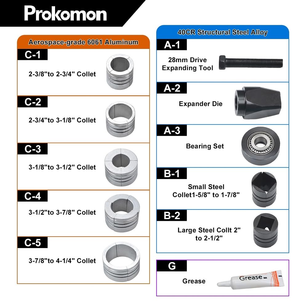 Snapklik.com : Prokomon Exhaust Pipe Expander Tool