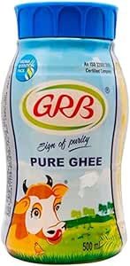 GRB Pure Ghee Value Pack 500ml: Buy Online at Best Price in UAE - Amazon.ae