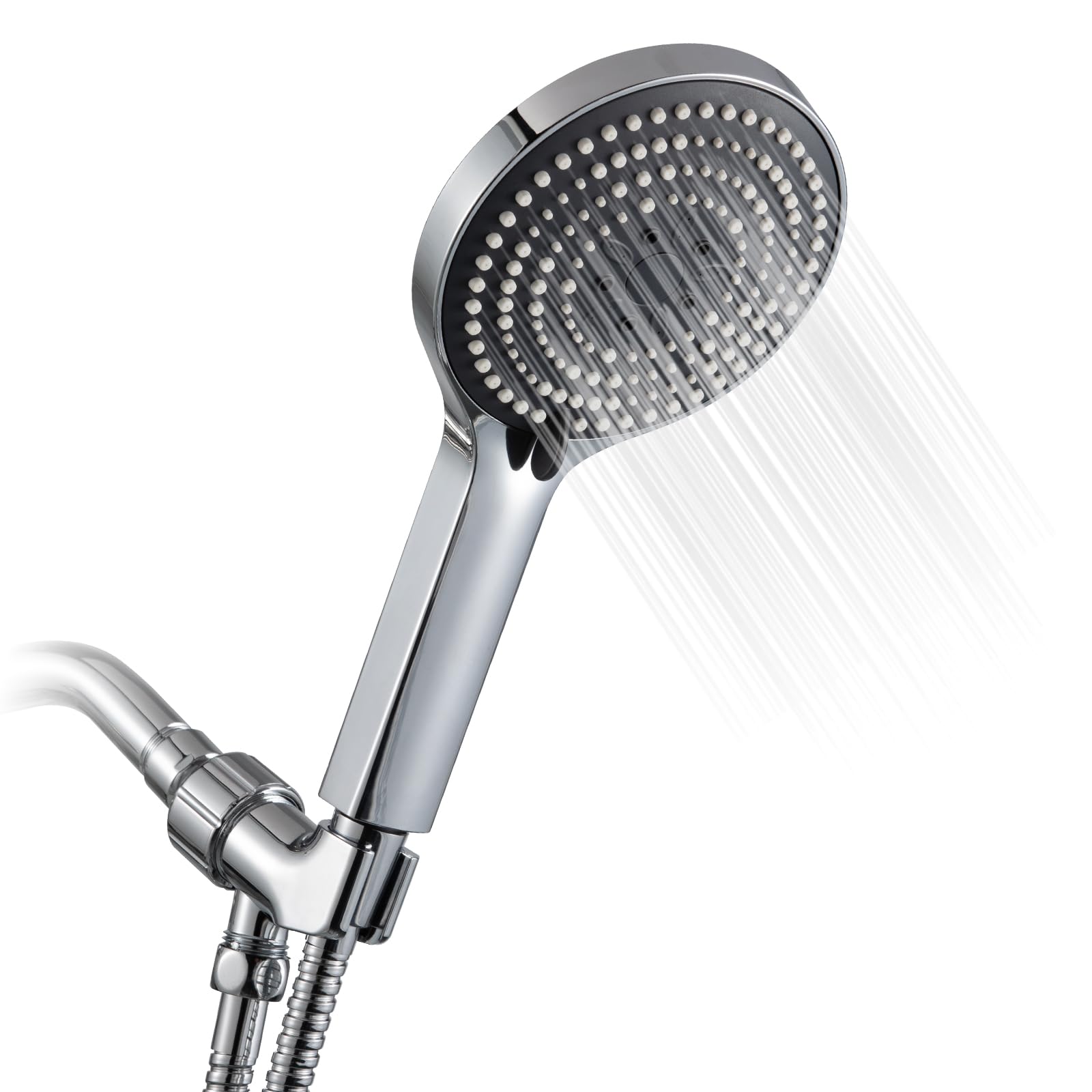 OFFO Handheld Shower Head Set, 6-Mode High Pressure Handheld Sprayer ...