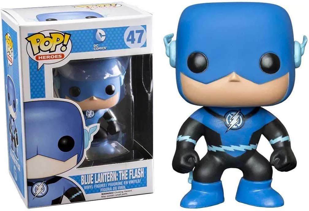 Amazon.com: Funko Pop Blue Lantern: The Flash Pop Vinyl Figure : Toys ...