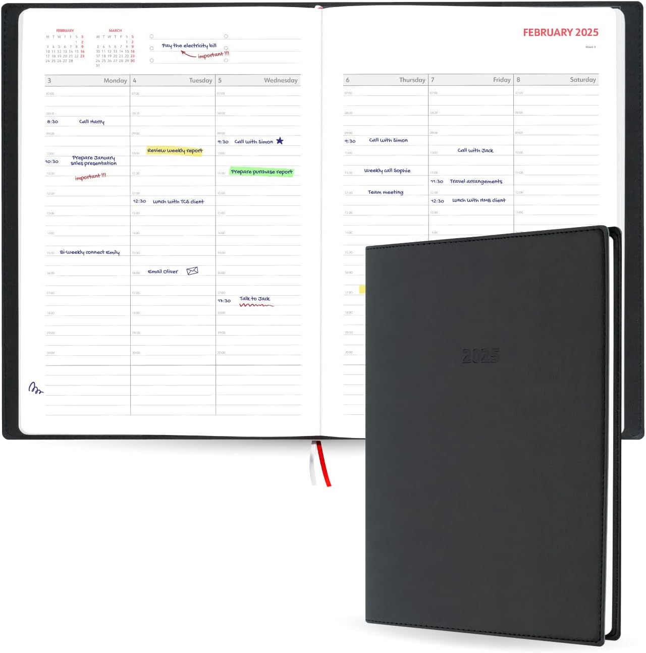 Grupo Erik 2025 Diary A5 Week To View - Hanami | January 2025 ...