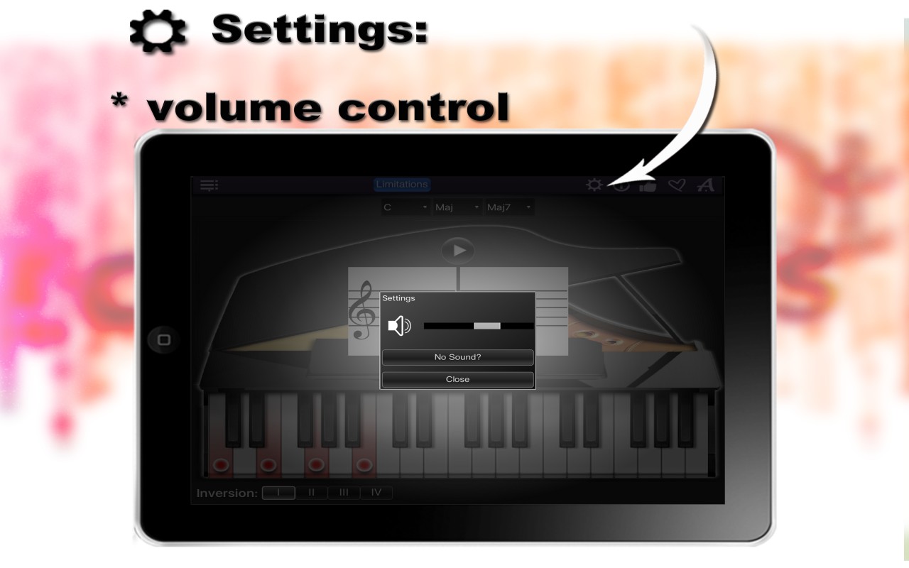Piano Chords Compass Lite - learn the chord notes & play them - App on ...