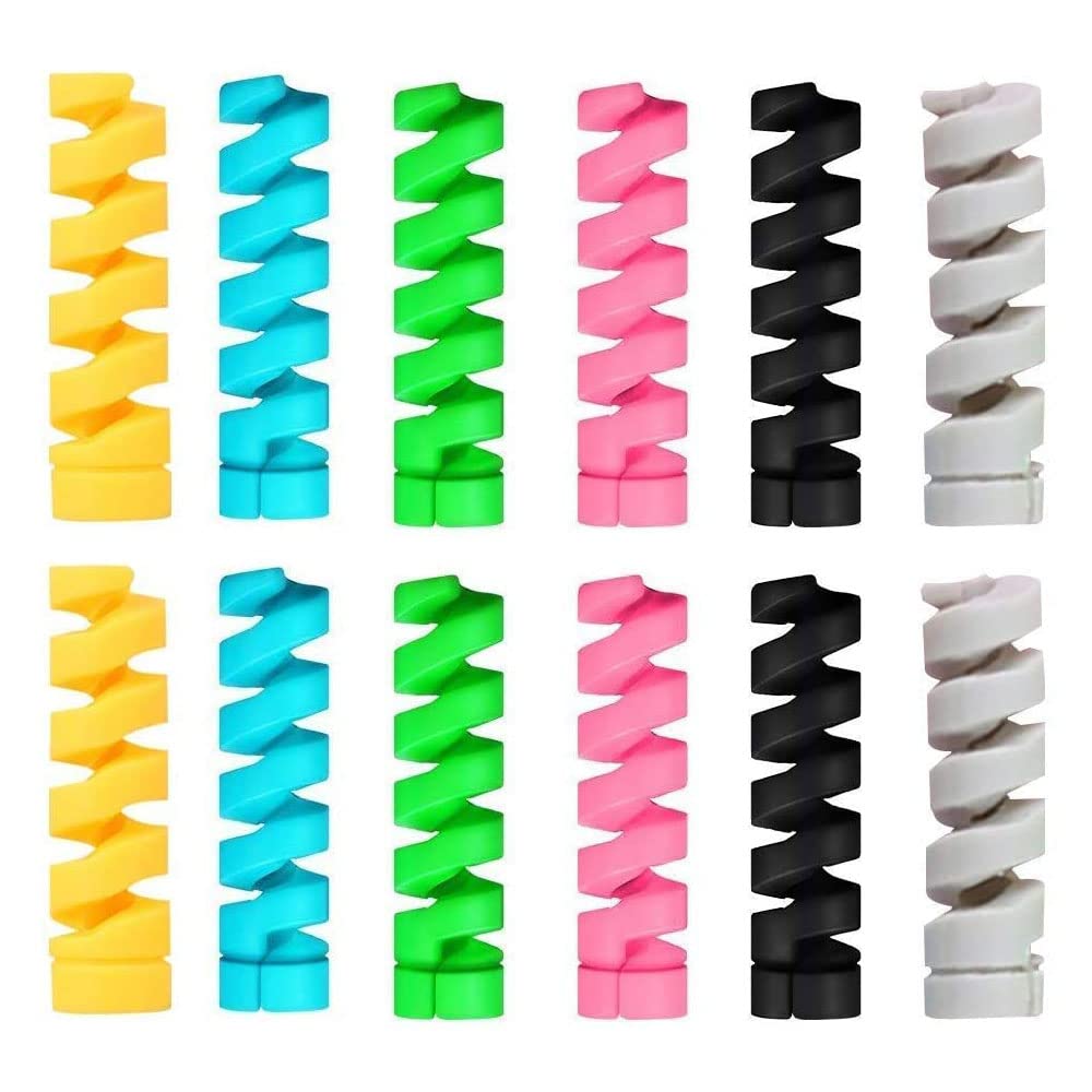 Buy 30 Pieces Phone Charger Cable Saver, Silicone Cable Wire Protector ...