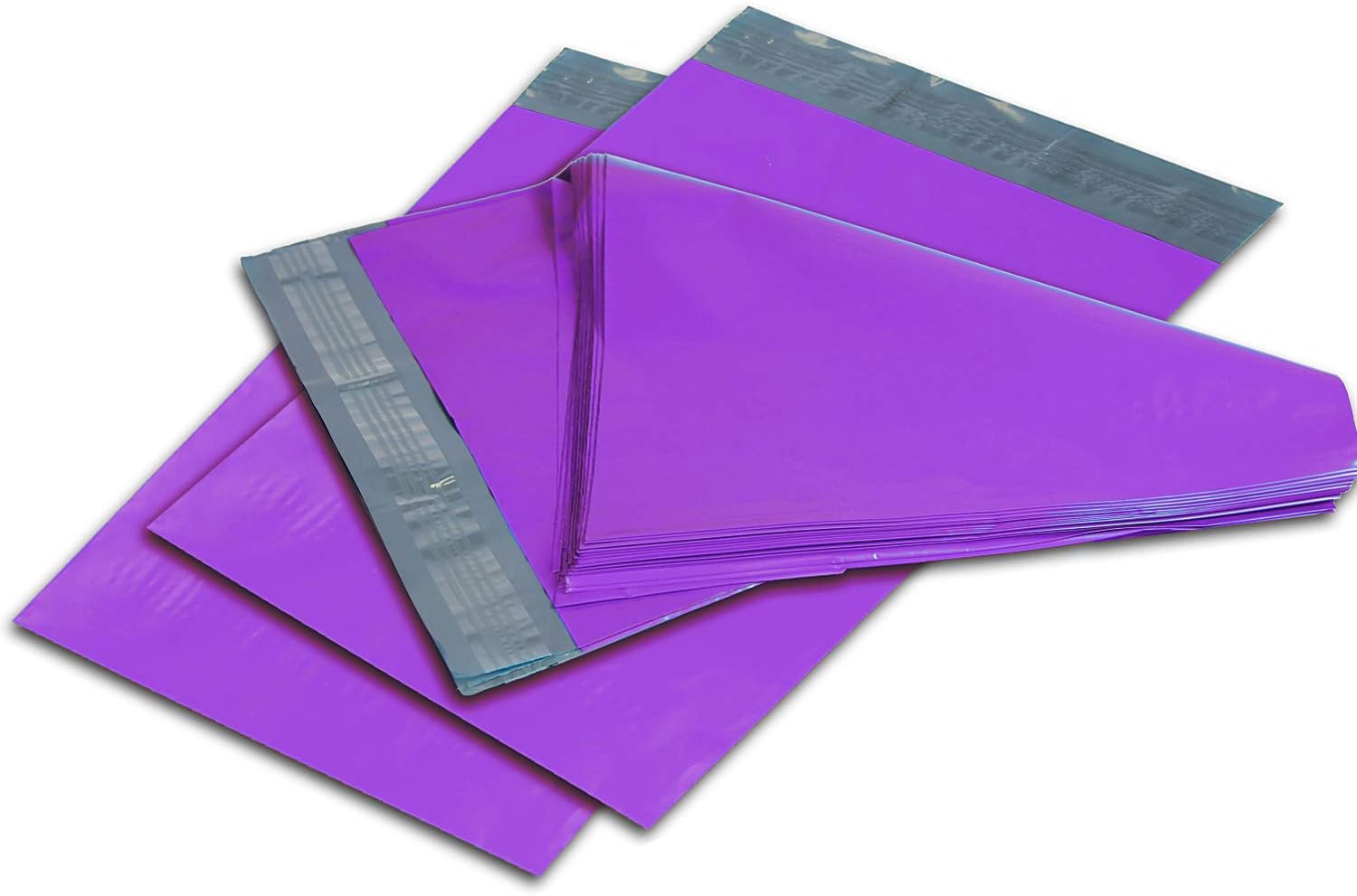 Amazon.com : Oknuu Poly Mailers - 12 x 15.5-inch Purple Poly Envelopes ...