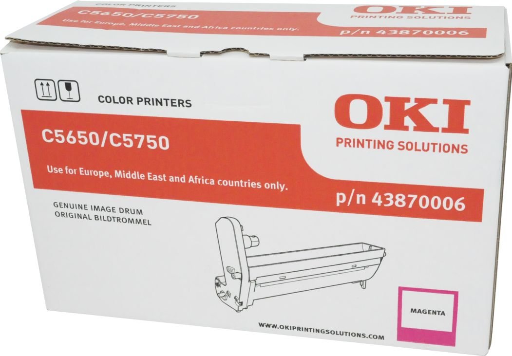 OKI C5650 Image Drum 20000 Pages - Magenta : Amazon.co.uk: Computers ...