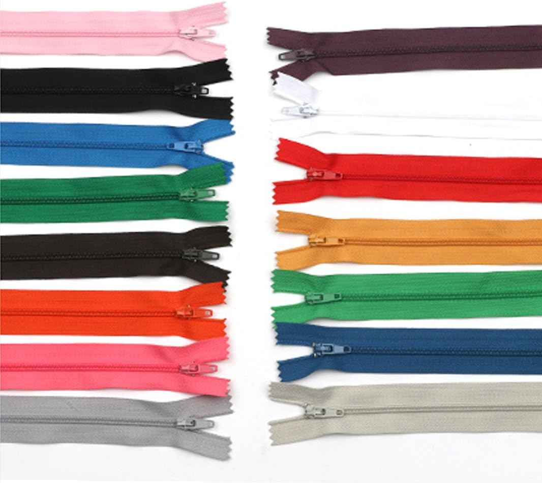 Amazon.com: 50Pcs 7 Inches Nylon Invisible Zippers for Tailor Sewer ...