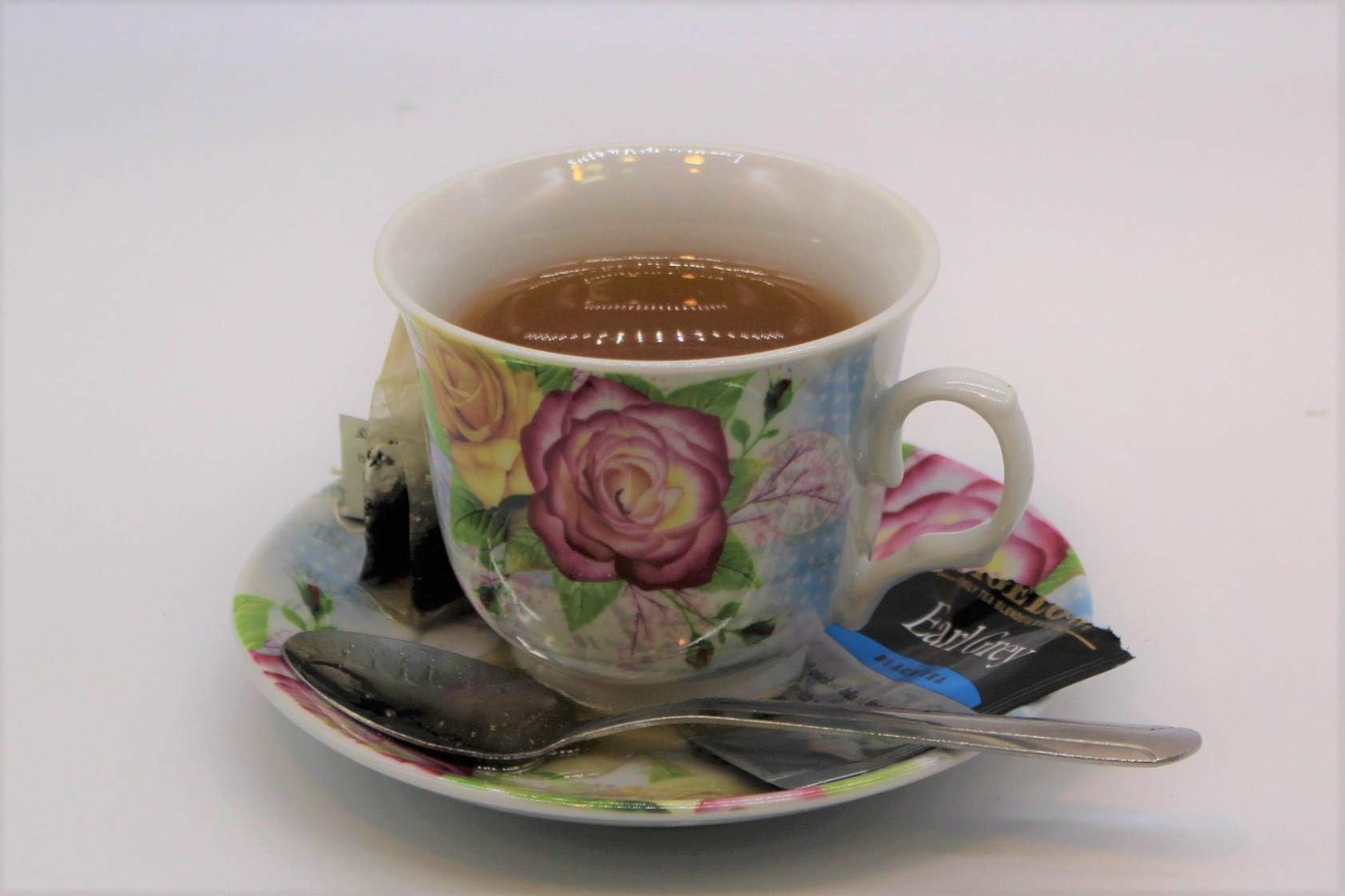 Amazon.com | Just Dough It Fake Cup of Tea with Saucer: Cup & Saucer Sets