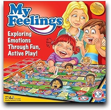 My Feelings Game. Fun Educational Family Game to Help Kids Express ...