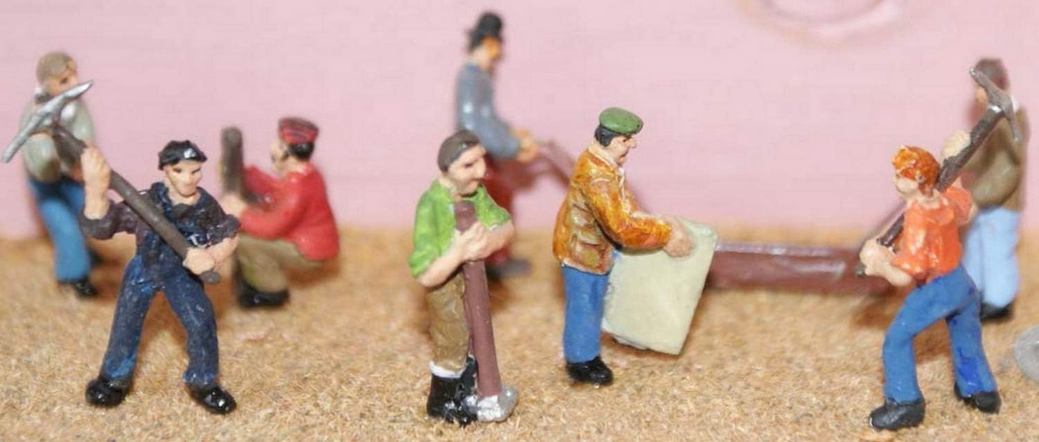 Amazon.com: Langley Models 8 Pavement Layers + Fencers OO Scale ...