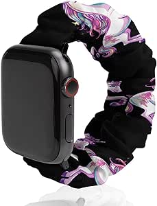 Amazon.com: Beautiful Uni-corn-horse Watch Band Elastic Scrunchie Bands ...