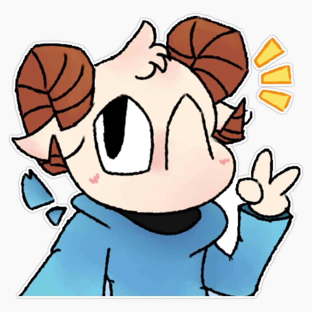 Amazon.com: Jschlatt Pfp 2 Sticker Vinyl Waterproof Sticker Decal Car ...