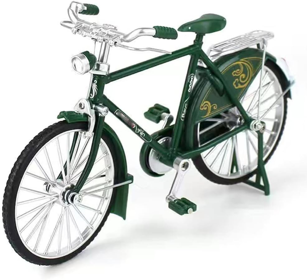 Amazon.com: DIY Bicycle Model Scale, 1:10 Simulation Bike Model, Mini ...