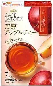 Amazon | AGF カフェラトリースティックアップルティー7P 1個 | AGF(エージーエフ) | インスタント・スティック 通販