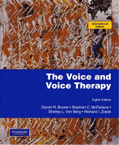 Voice and Voice Therapy: Boone, Daniel R.: 9780205699902: Amazon.com: Books
