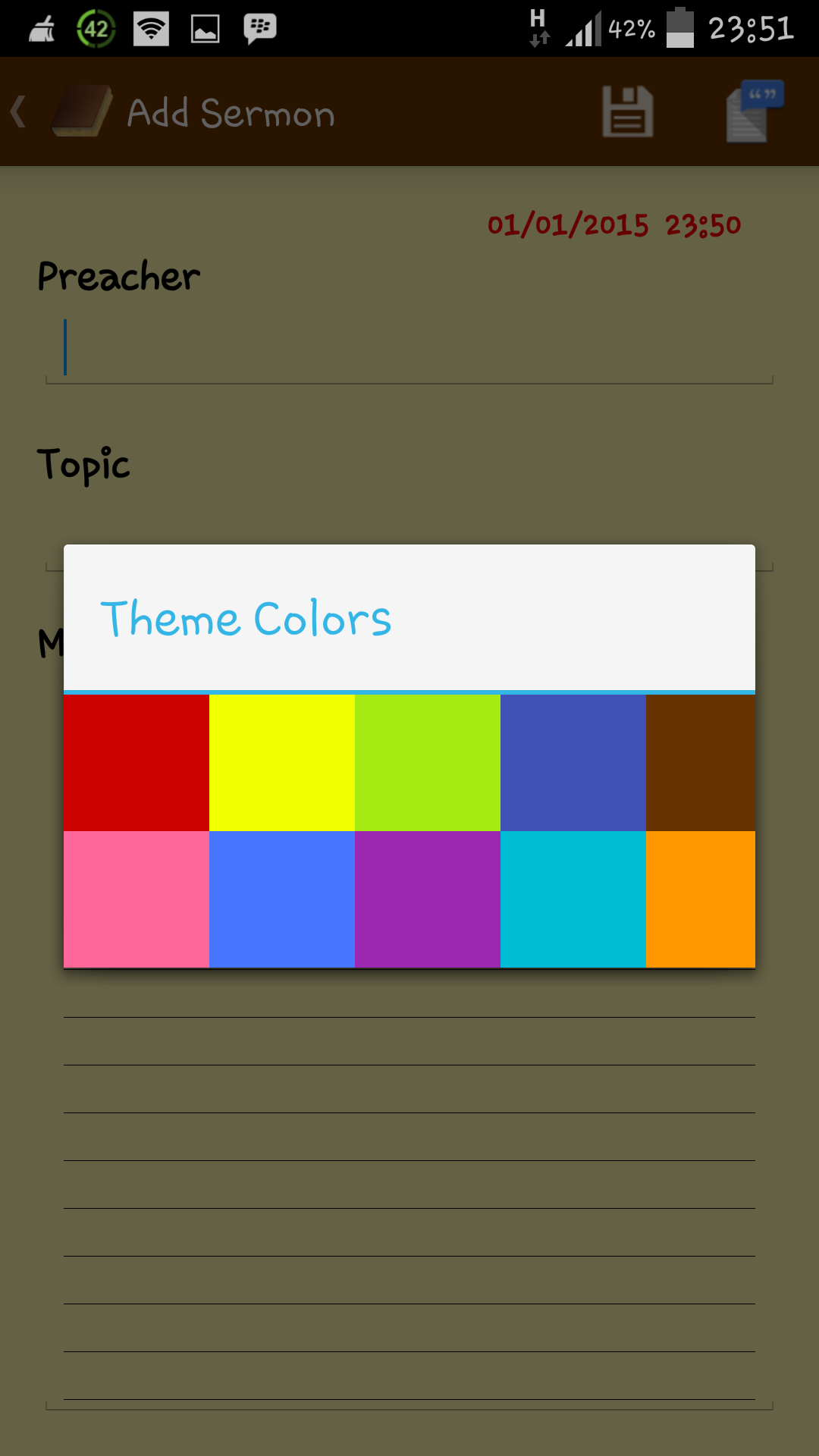 Sermon Notepad - App on Amazon Appstore