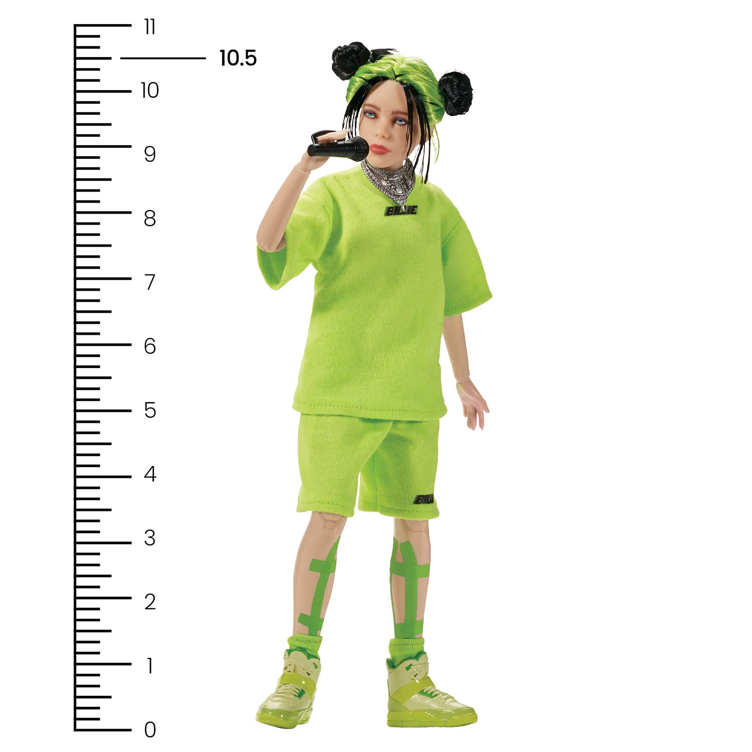 Bandai Billie Eilish 10.5" Collectible Figure Bad Guy Doll Toy with ...