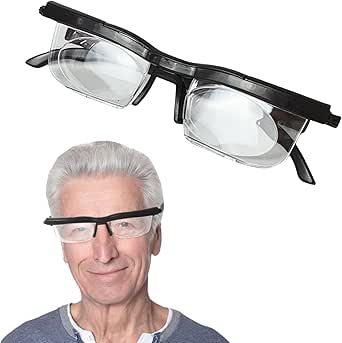 Amazon.com: CKONXE Flex Focal Adjustable Glasses Near And Far Sight ...