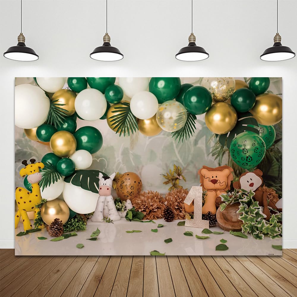 Amazon.com : Crefelimas Wild One Background for Photography Jungle ...