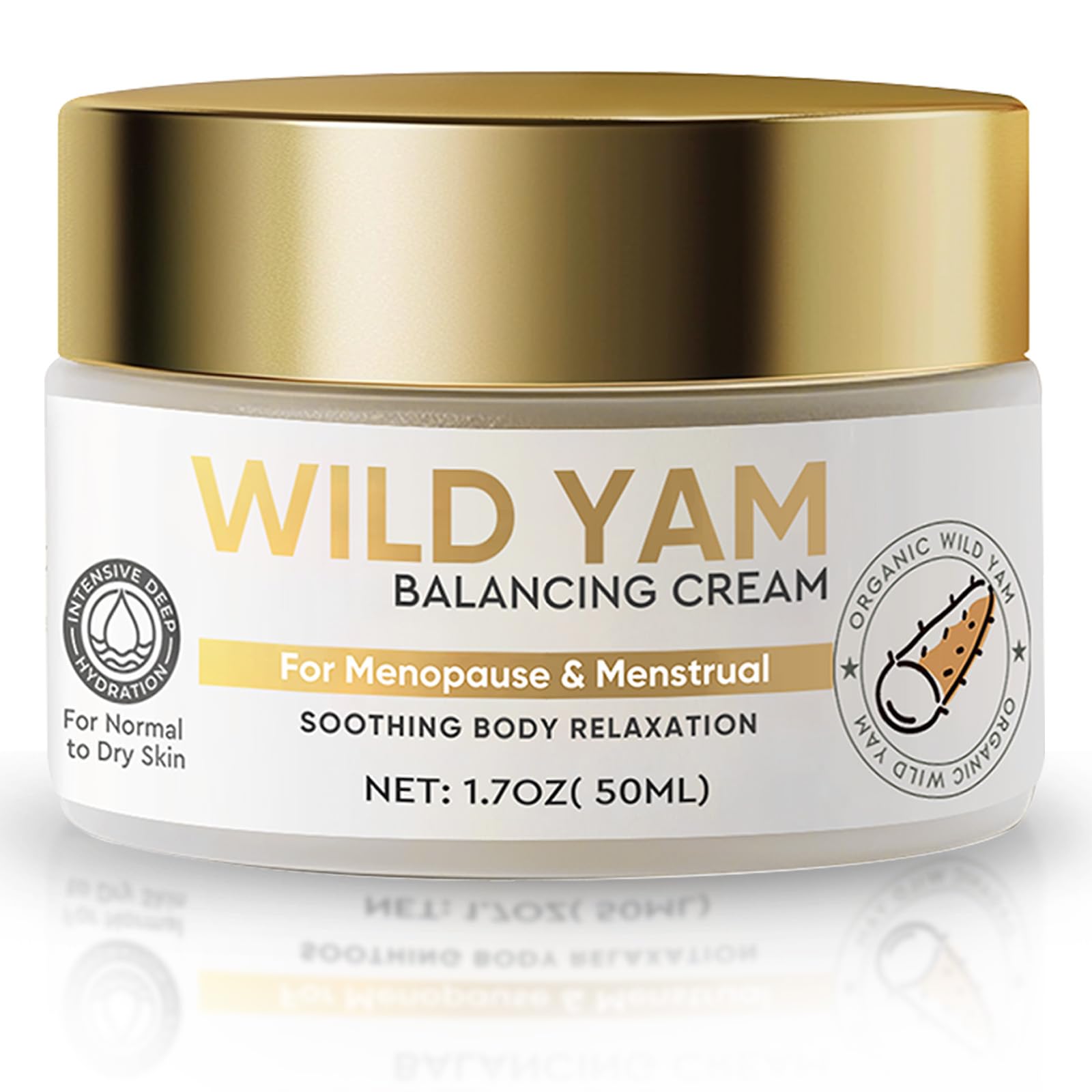 Wild Yam Cream, Natural Plant-based Formula Wild Yam Cream for Hormone ...