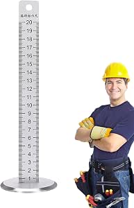 Tile Leveler,Heavy Duty Tile Height Ruler Tool | Floor Ruler with Anti ...