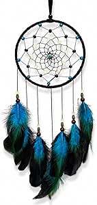 Amazon.com: Dream Catcher for Boys Blue Dreamcatcher for Bedroom ...