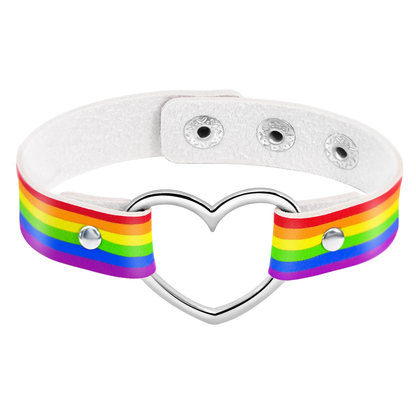 Snapklik.com : Yomlry LGBT Rainbow Pride Bracelet For Women Men ...