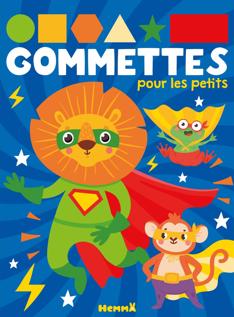 Amazon.com: Gommettes pour les petits (Super héros): 9782508057557 ...