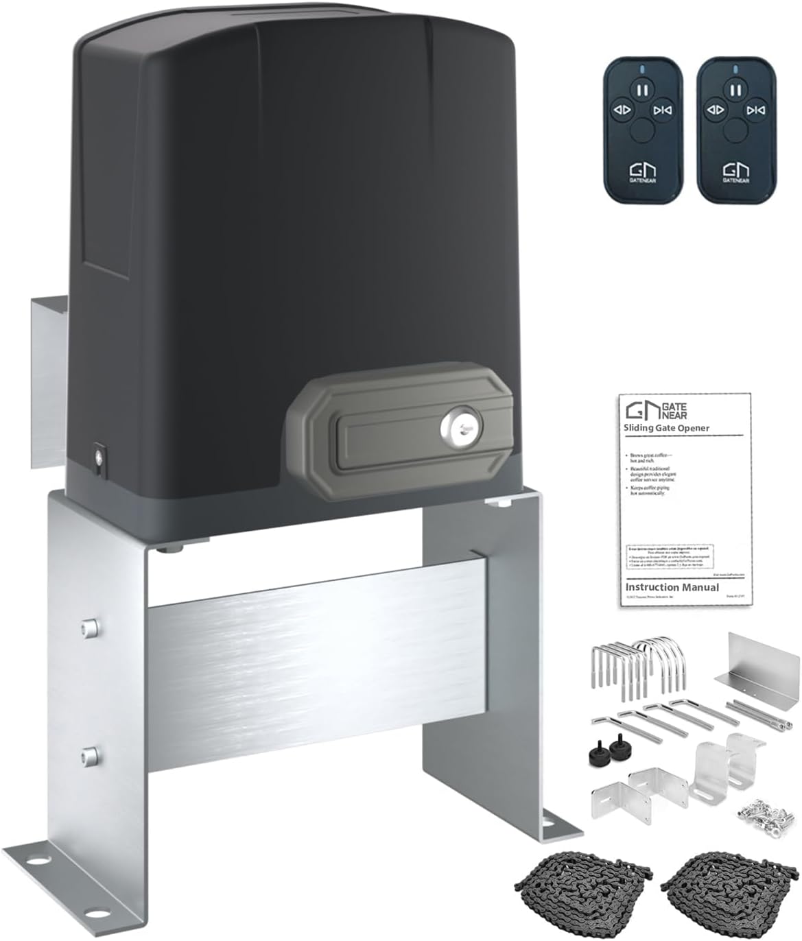 Amazon.com: GateNear Automatic Sliding Gate Opener, Electric Chain ...