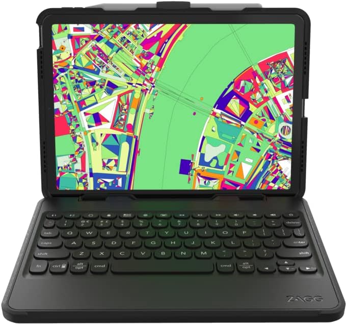 Amazon.com: ZAGG Rugged Book iPad 10.9" (Gen 10) Case - Durable ...