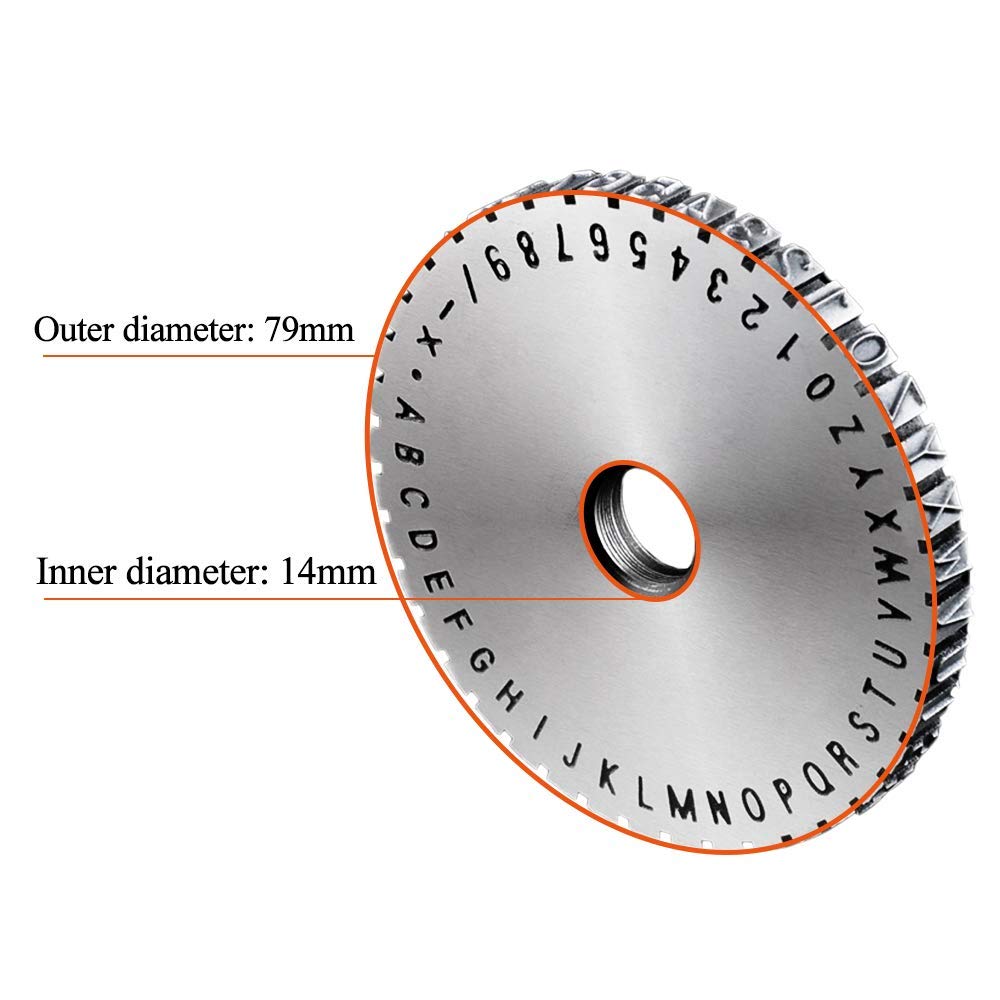 Snapklik.com : Codeword Plate For Nameplate Metal Label Stamping ...
