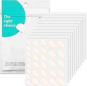 LOPHE Acne Patches, Translucent Hydrocolloid Pimple Patch for Fast ...
