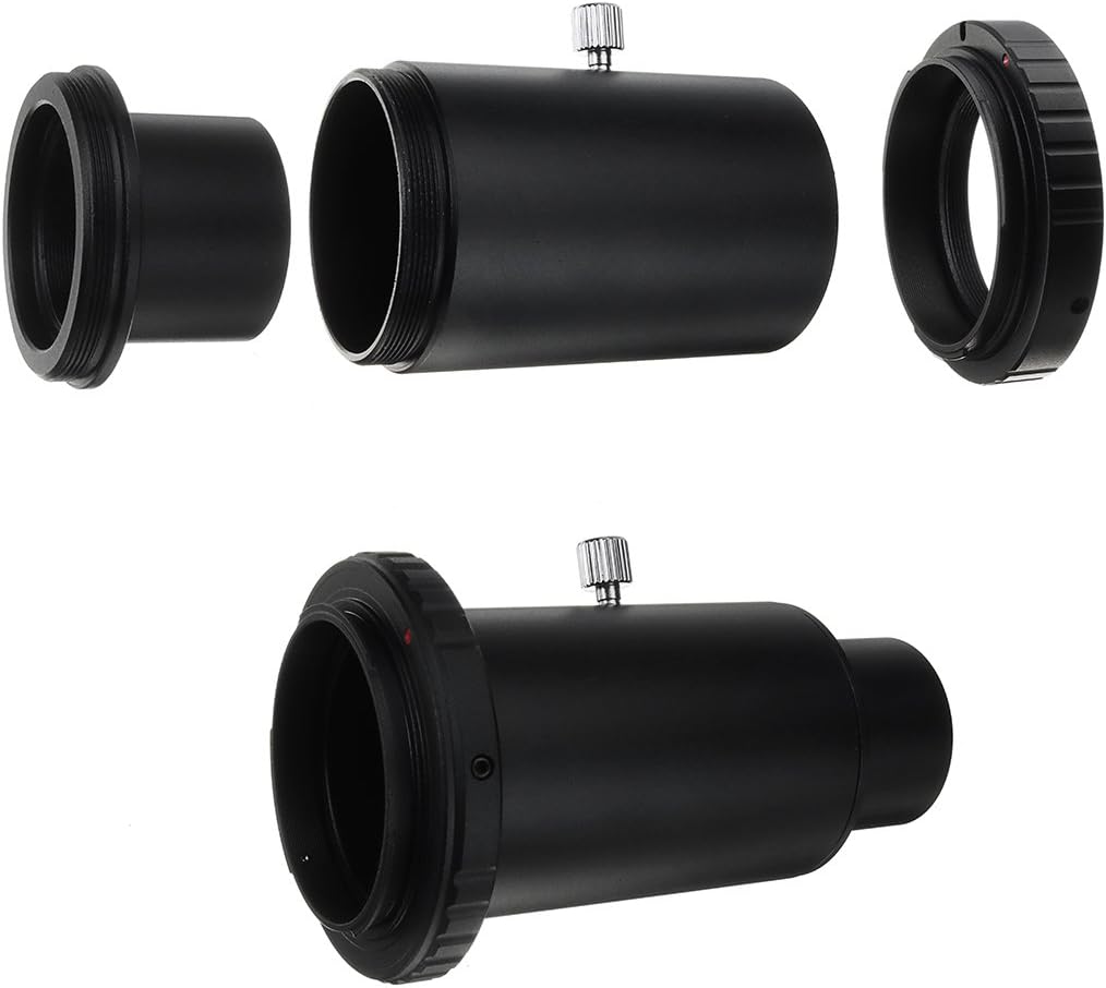 Amazon.com: MYAMIA Telescope Extension Tube Lens With T2 Adapter Ring 1 ...