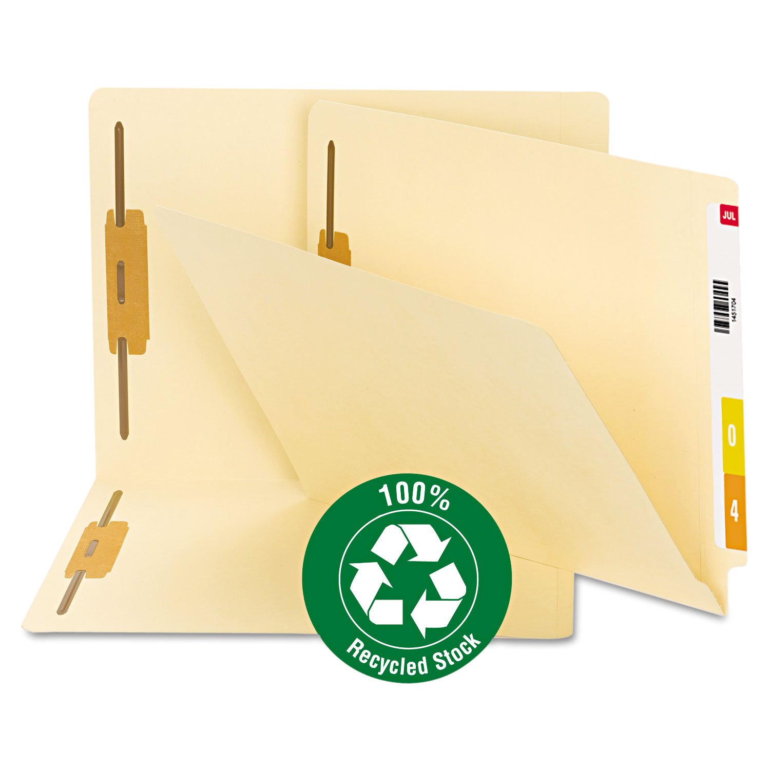 Recycled Manila File Folders With Fasteners Smead Fastener File Folders ...