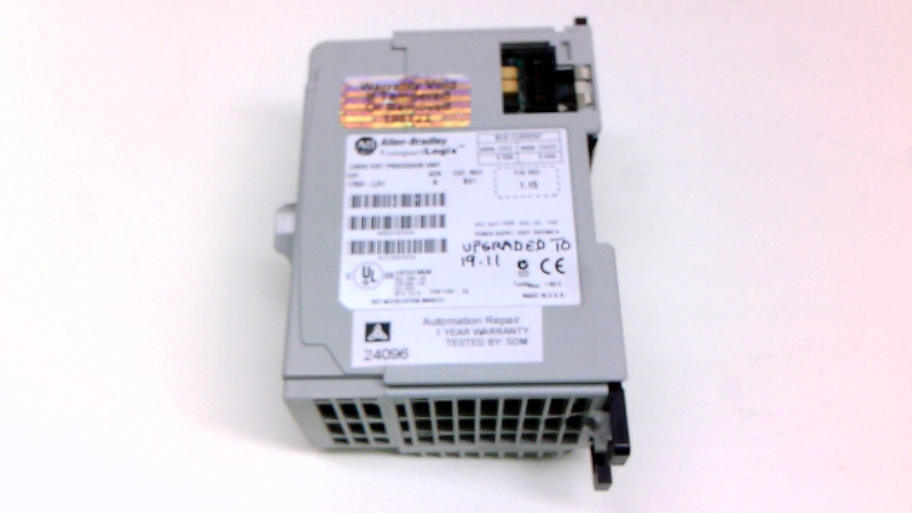 ALLEN BRADLEY 1769-L31 CPU Module, 512 KB Memory, Communication Ports ...