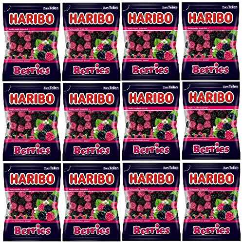 12 Tüten Haribo Berries a 175g (12x175g) : Amazon.de: Lebensmittel ...