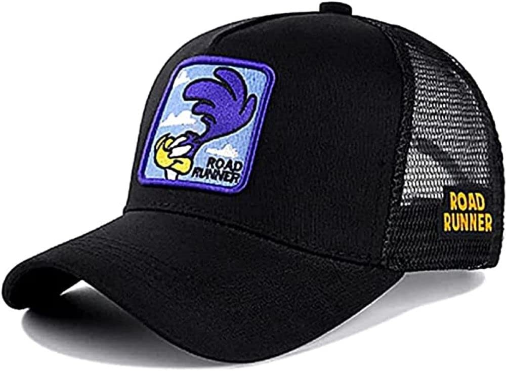 TCB Creations Roadrunner Cartoon Character Black Baseball Adjustable Snapback Cap/Hat at Amazon ...