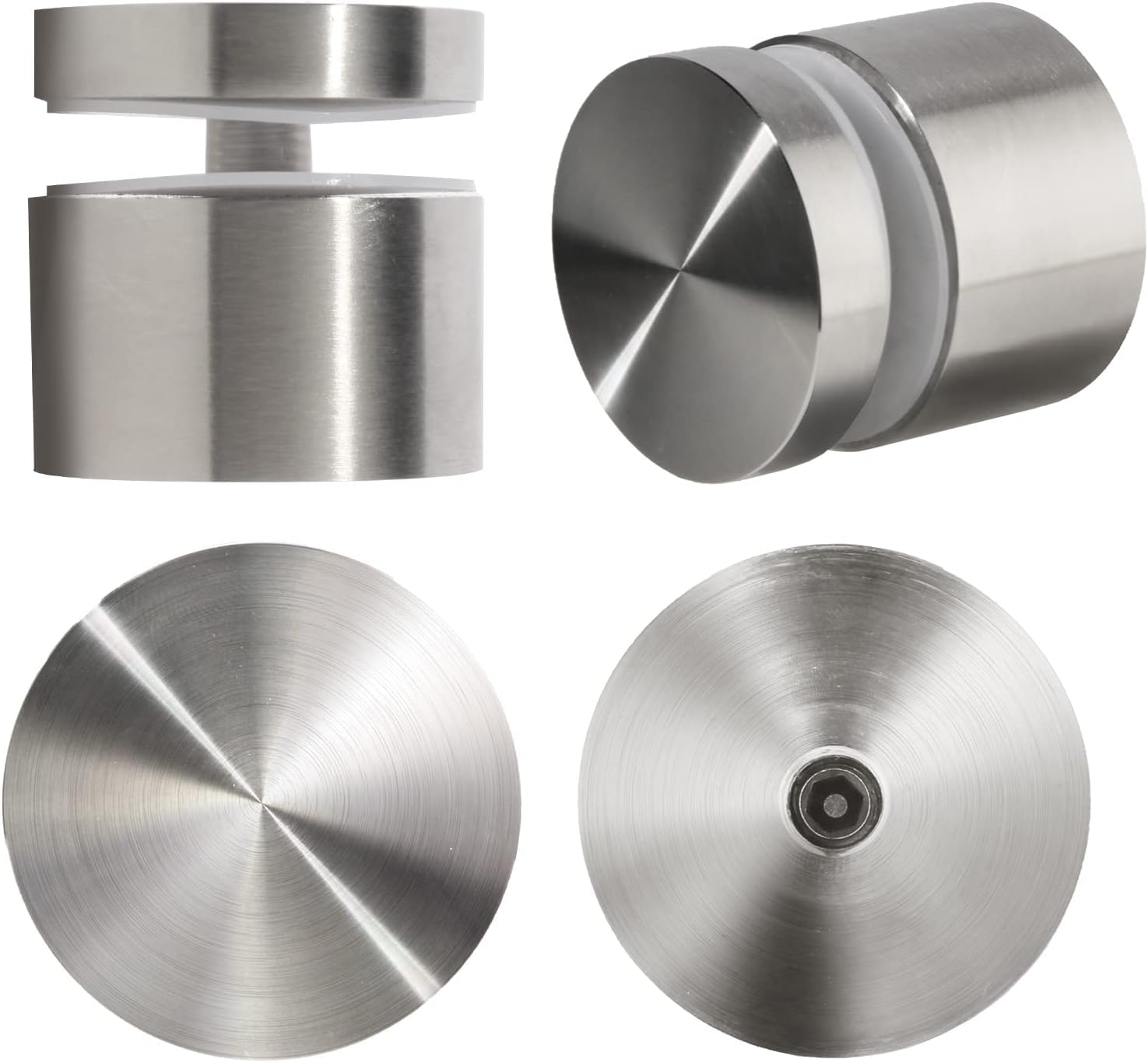 Snapklik.com : LukLoy SS316 Heavy Duty Glass Railing Standoff Hardware ...