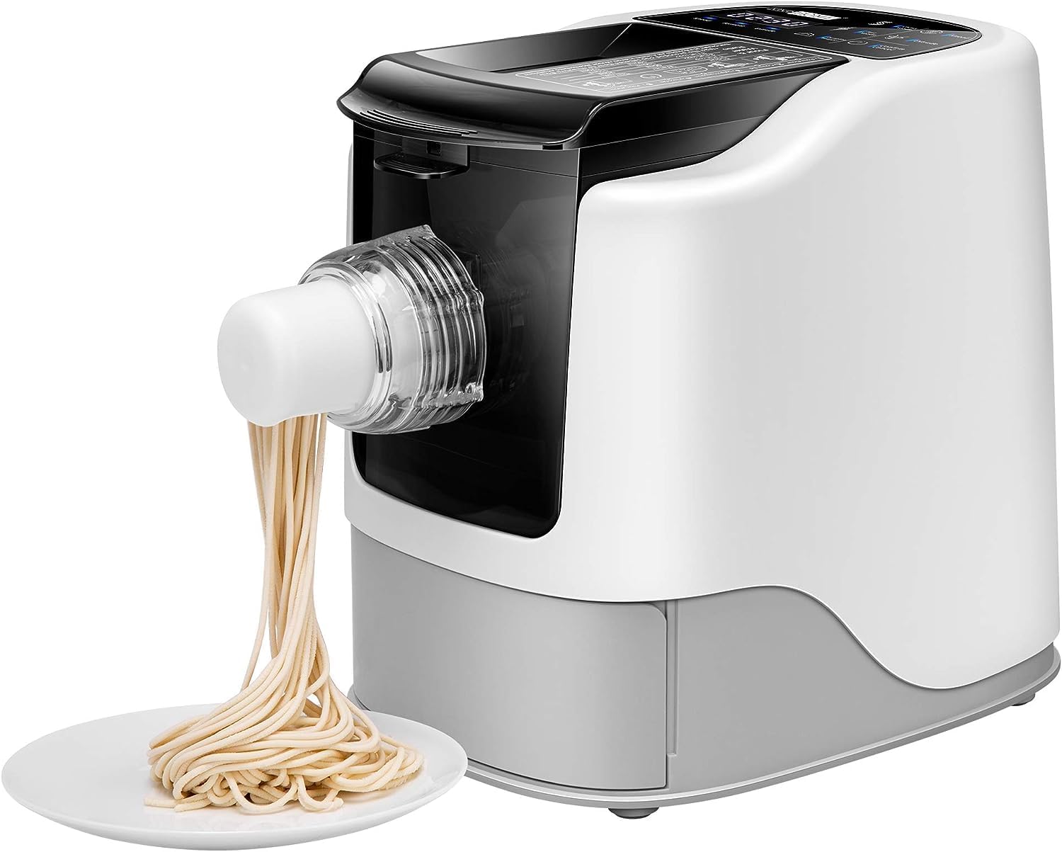 Buy Silver Martini Pasta Maker Machines, Automatic Noodles Adjustable ...
