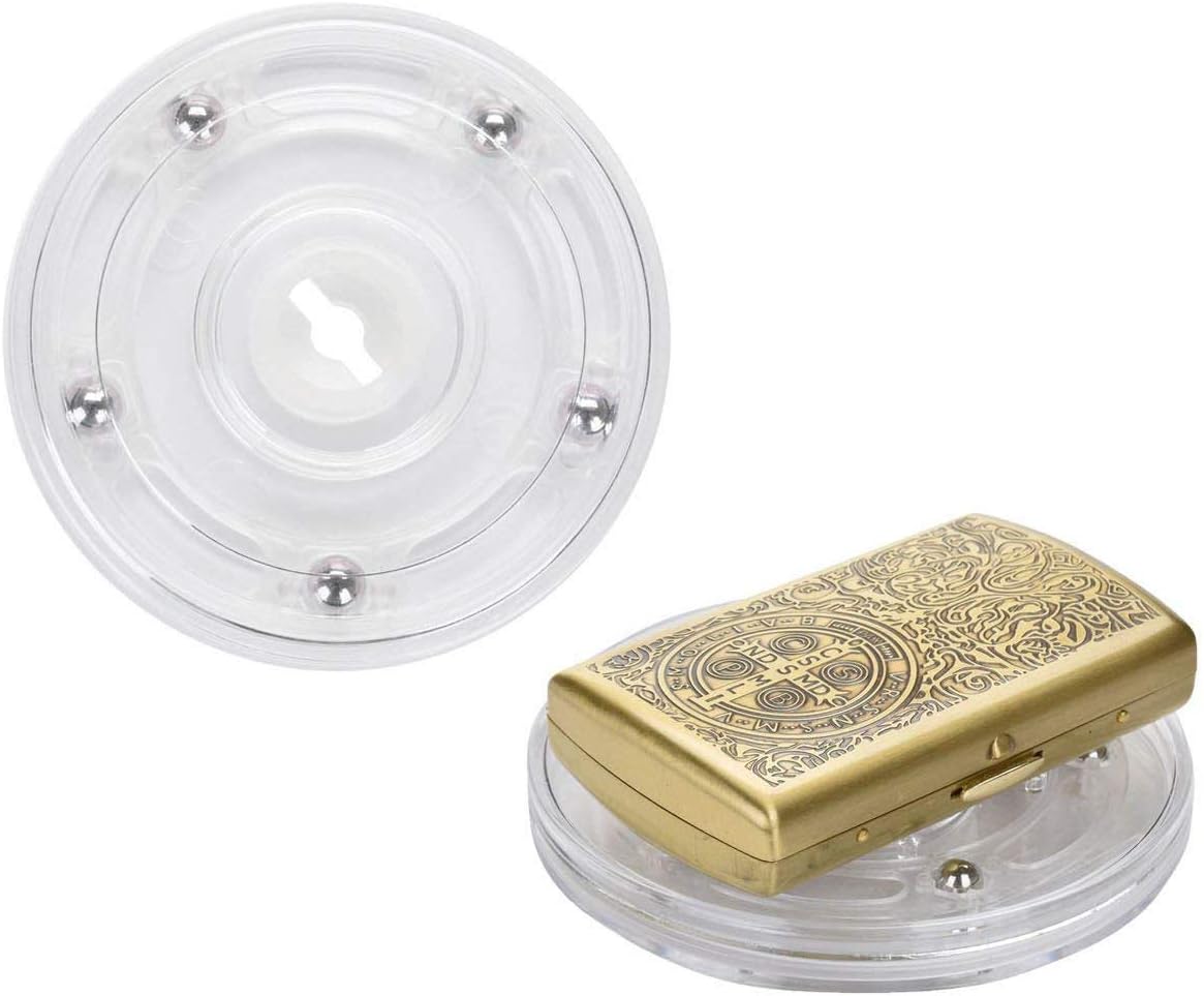 Amazon.com - 4 inch Lazy Susan Turntable White Acrylic Ball Bearing ...